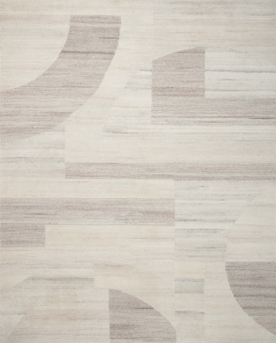 Loloi Elodie Eld-01 Natural - Light Plum | Rug Studio