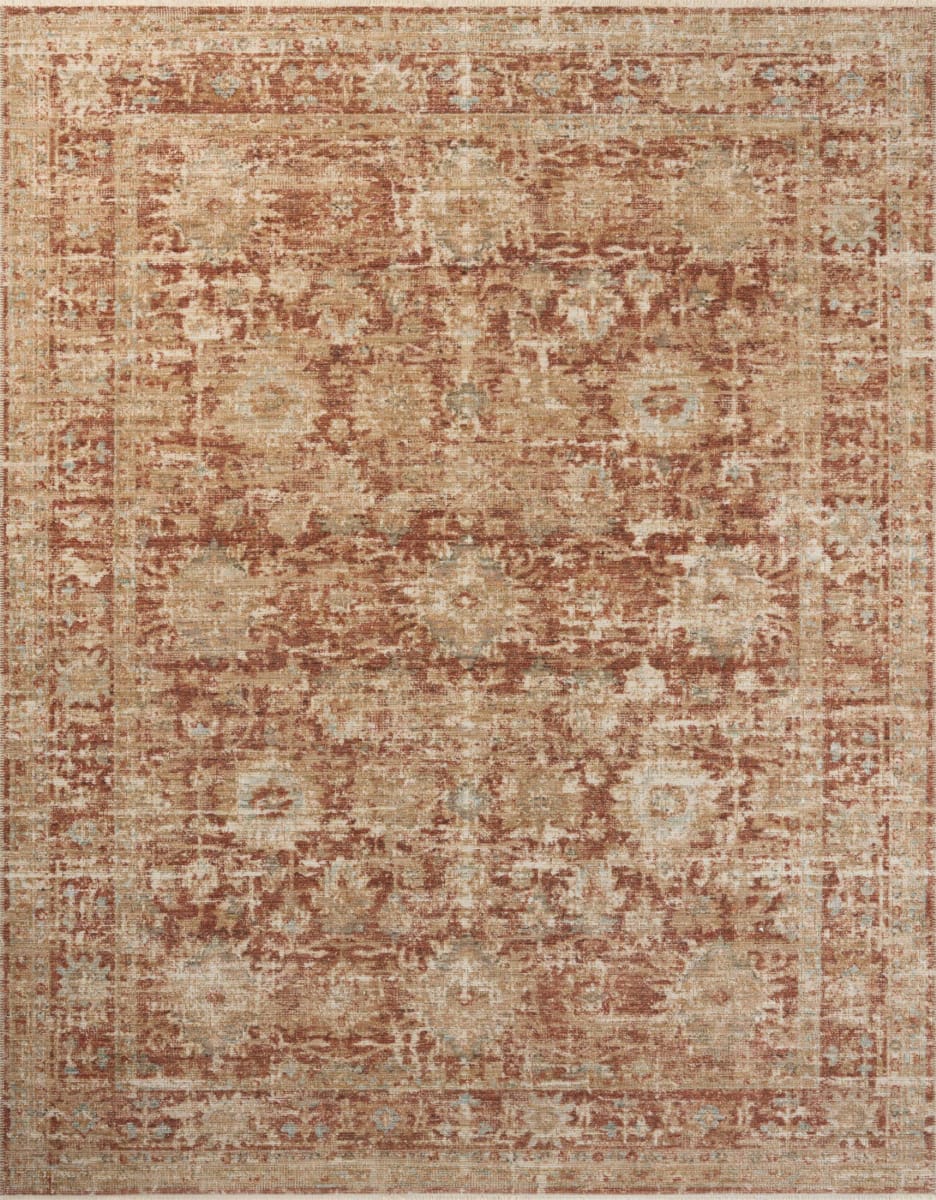 Loloi Heritage Her-03 Brick - Multi | Rug Studio