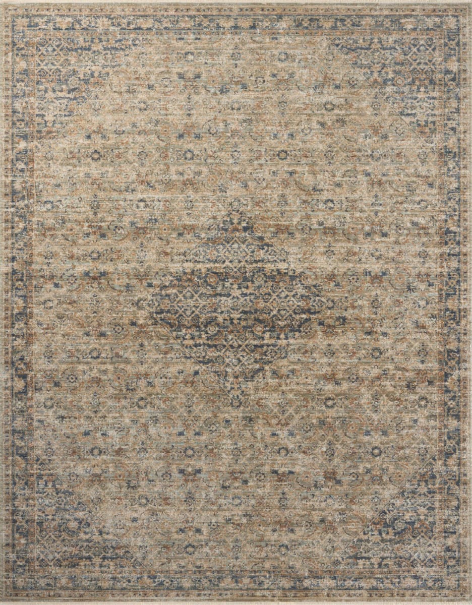 Loloi Heritage Her-08 Sage - Navy | Rug Studio