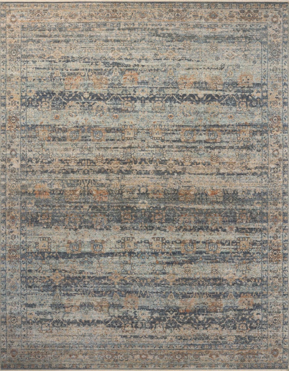 Loloi Heritage Her-09 Sky - Sunset | Rug Studio