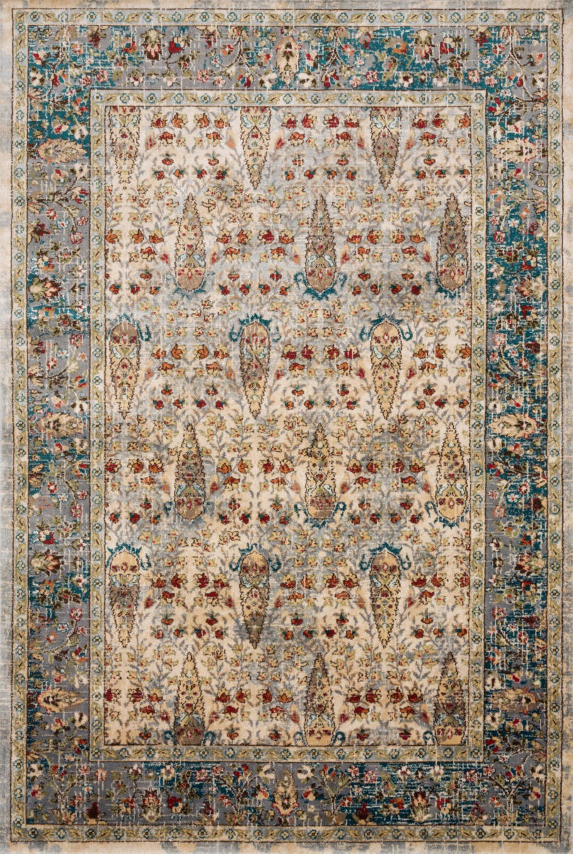 Loloi II Isadora Isa-03 Sand - Steel | Rug Studio