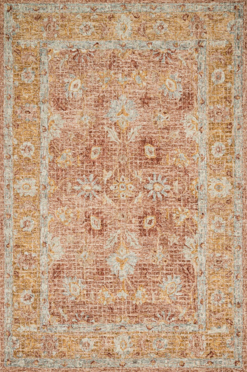 Loloi Julian Ji-04 Terracotta - Gold | Rug Studio