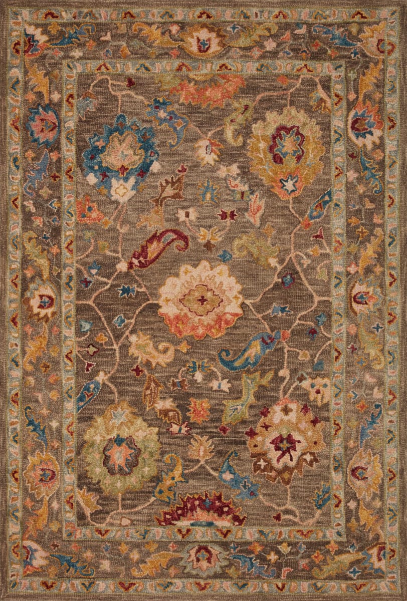 Loloi Padma PMA-01 Charcoal - Multi | Rug Studio