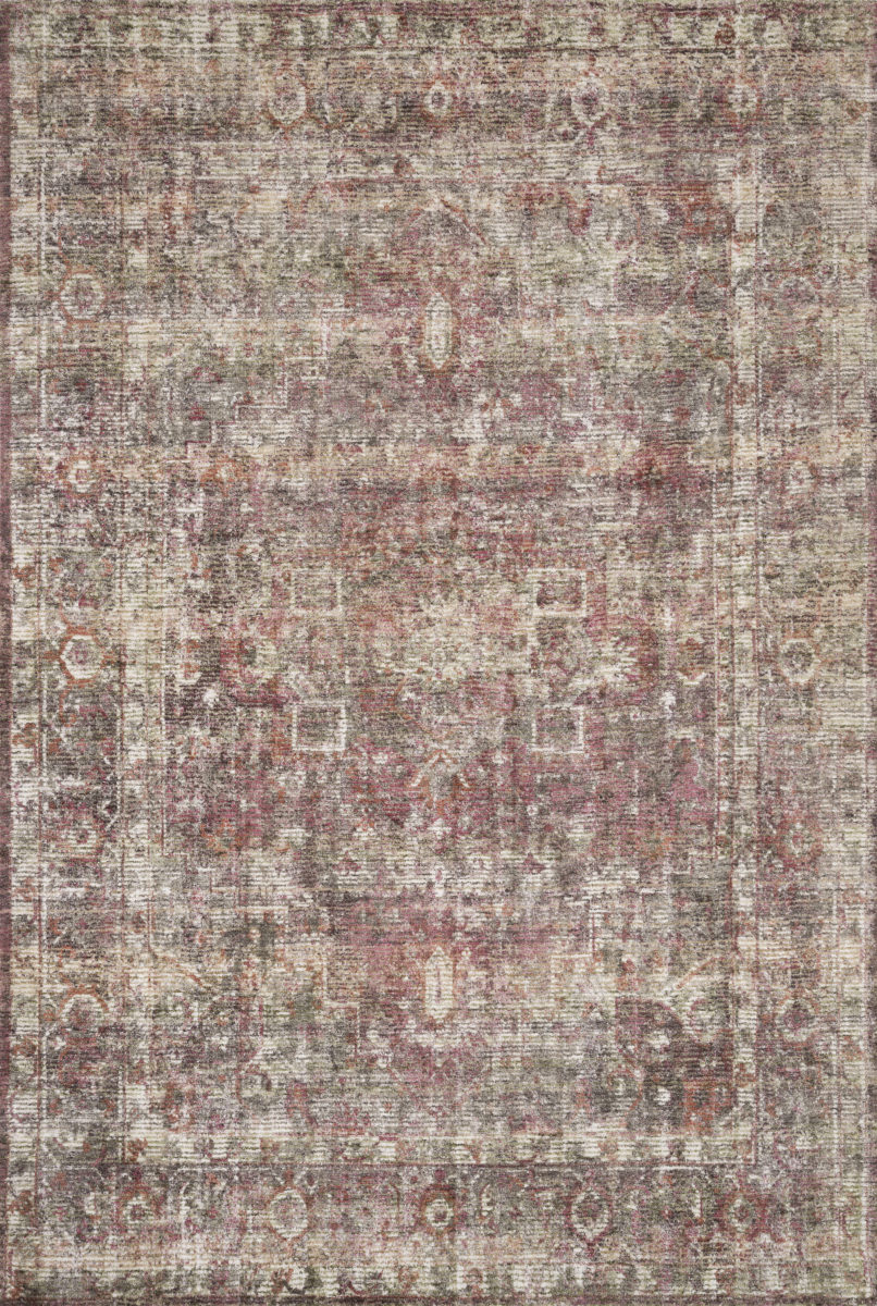 Loloi Rumi Rum-04 Berry | Rug Studio