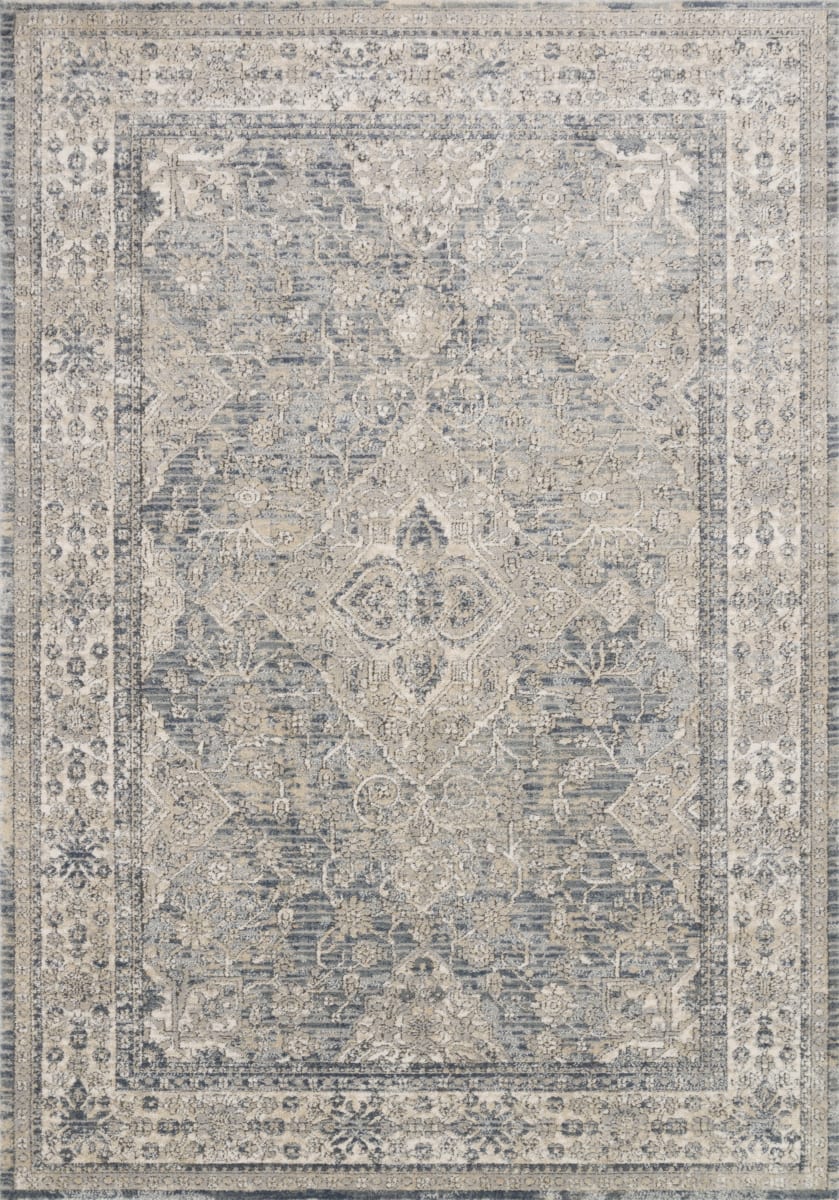 Loloi Teagan Tea-04 Sky - Natural | Rug Studio