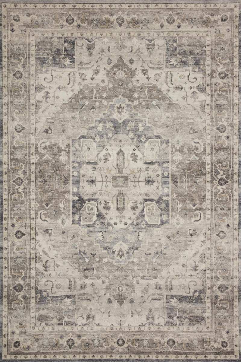 Loloi II Hathaway Hth-05 Steel - Ivory | Rug Studio