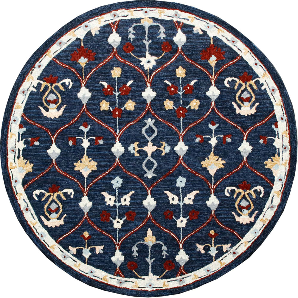 Lr Resources Rugs Ariel 22138NAV | Rug Studio