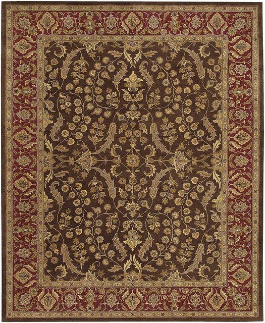 Rugstudio Famous Maker 39910 Brown-Red Last Chance | Rug Studio