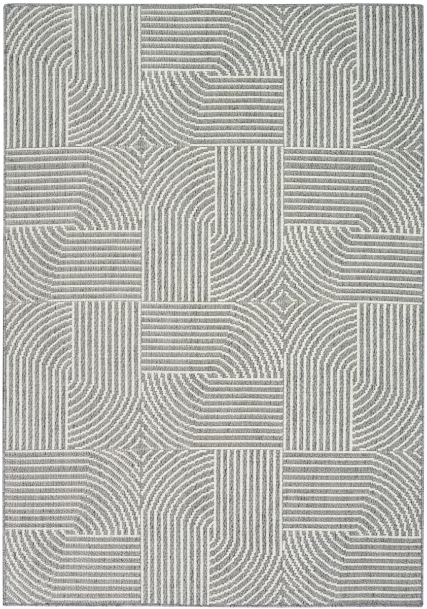 Nourison Home Natural Texture Ntx02 Charcoal Ivory | Rug Studio