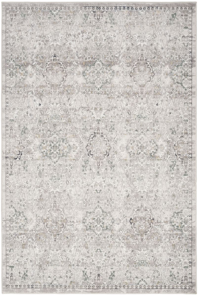 Nourison Home Distinctive Dsv05 Cream Grey | Rug Studio