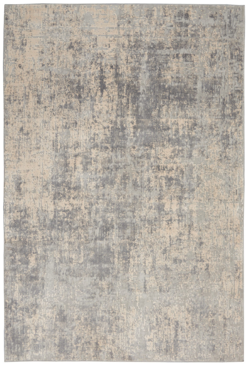 Nourison Rustic Textures Rus01 Ivory - Silver | Rug Studio