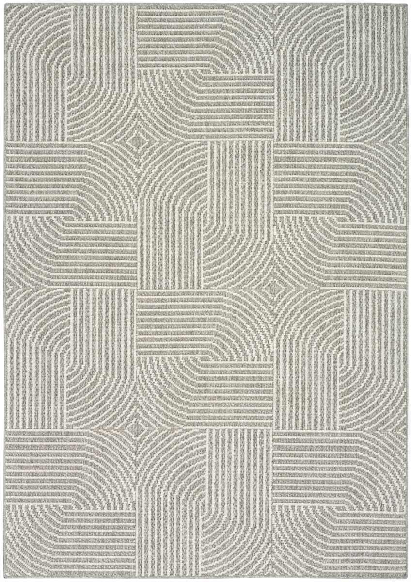 Nourison Home Natural Texture Ntx02 Grey Ivory | Rug Studio