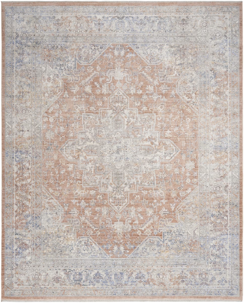 Nourison Home Elegant Heirlooms Elh01 Blue Multicolor | Rug Studio