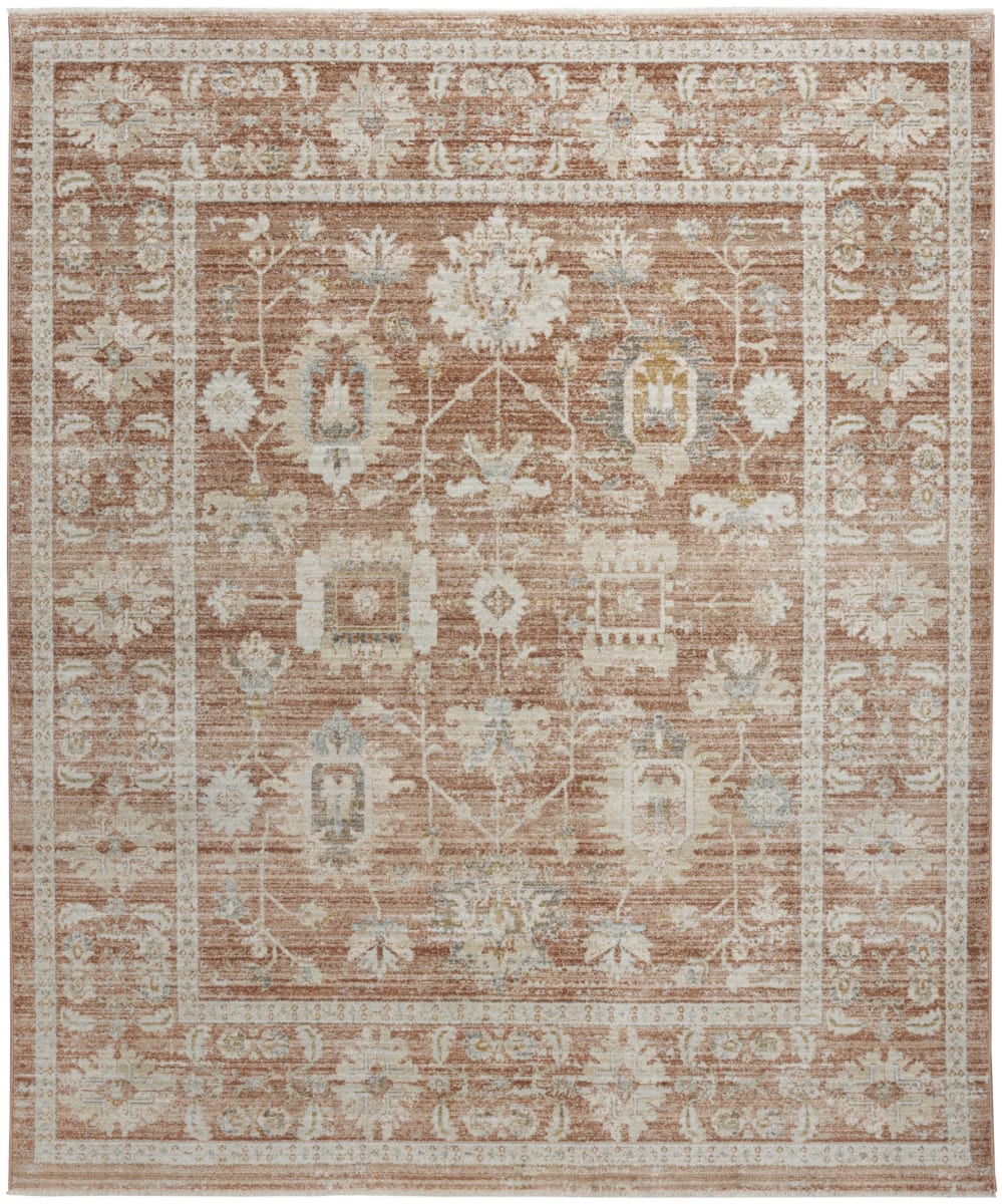 Nourison Home Oases Oae01 Terracotta | Rug Studio