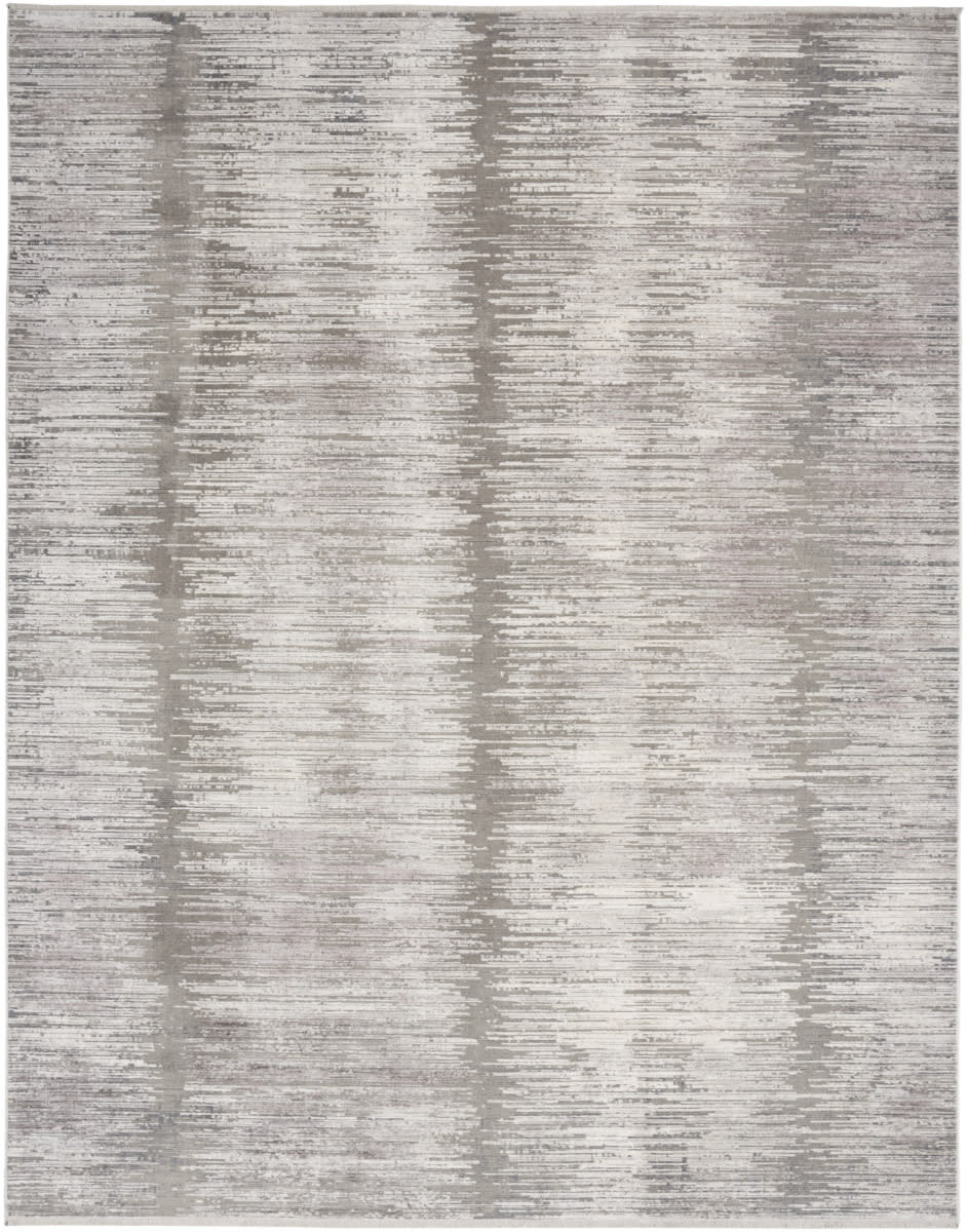 Nourison Home Abstract Hues Abh03 Grey White | Rug Studio