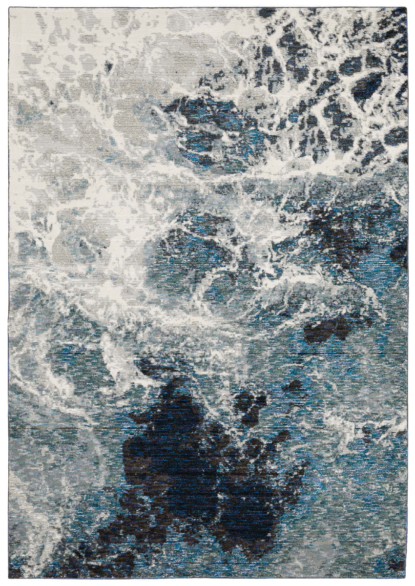 Oriental Weavers Evolution 0962A Blue - Ivory | Rug Studio