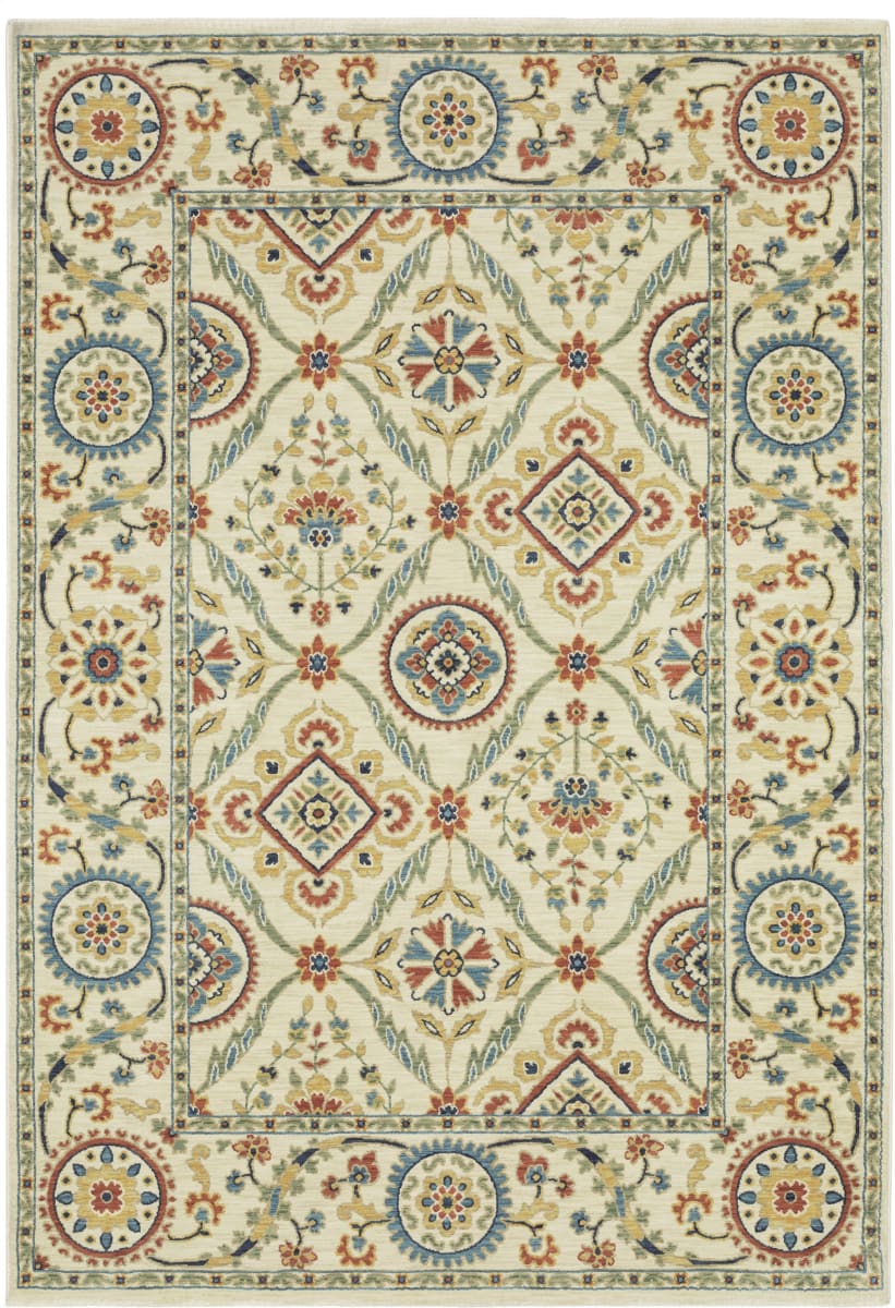 Oriental Weavers Francesca Fr07a Ivory - Multi | Rug Studio