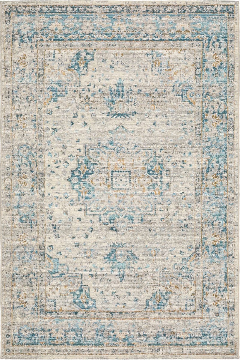 Oriental Weavers Naples 1221X Ivory - Blue | Rug Studio