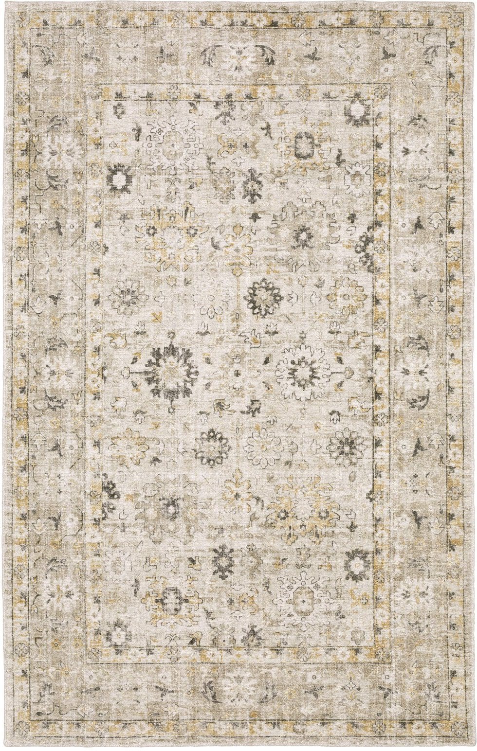 Oriental Weavers Windham Win02 Beige - Gold | Rug Studio