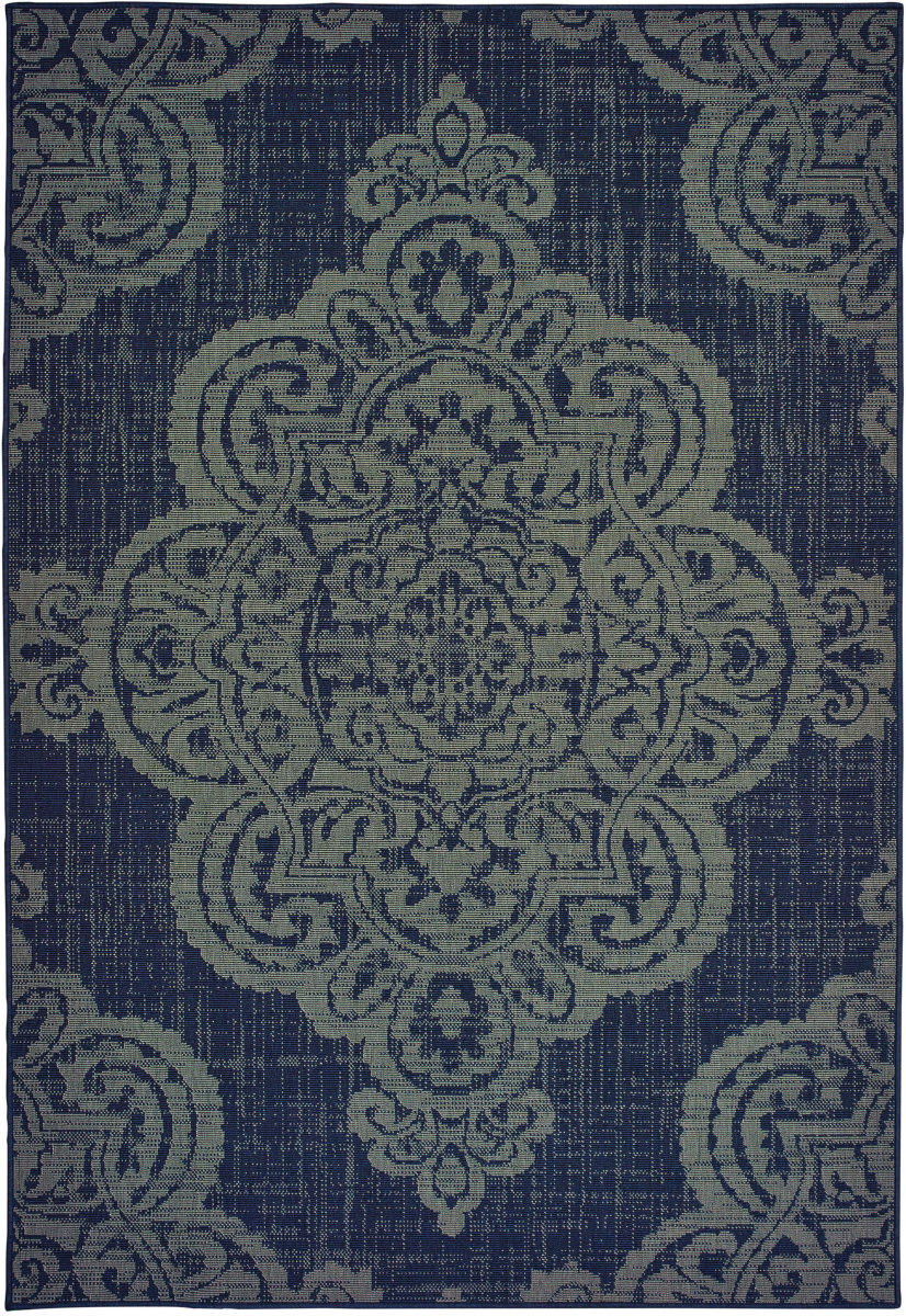 Oriental Weavers Marina 5929B Navy - Grey | Rug Studio