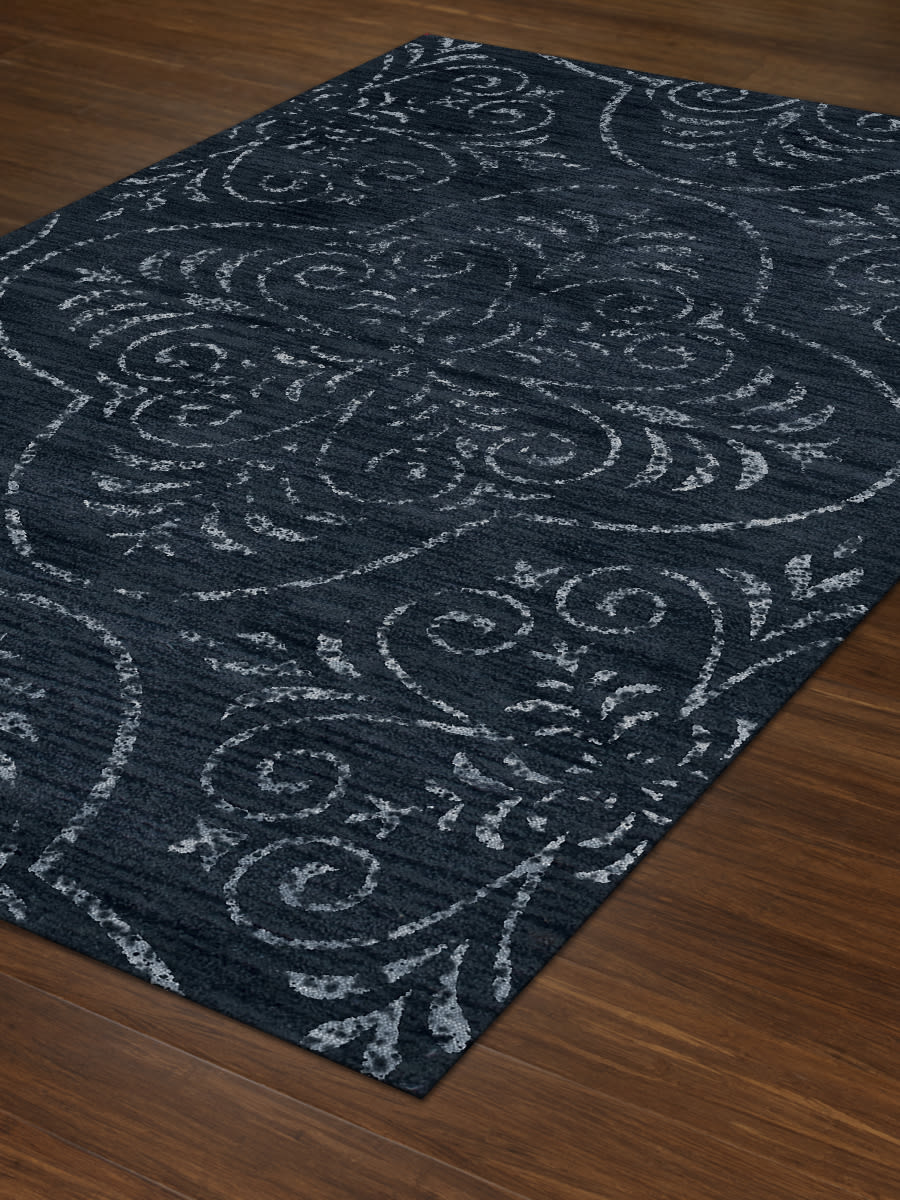 Rugstudio Abbott 3 Deep Sea | Rug Studio