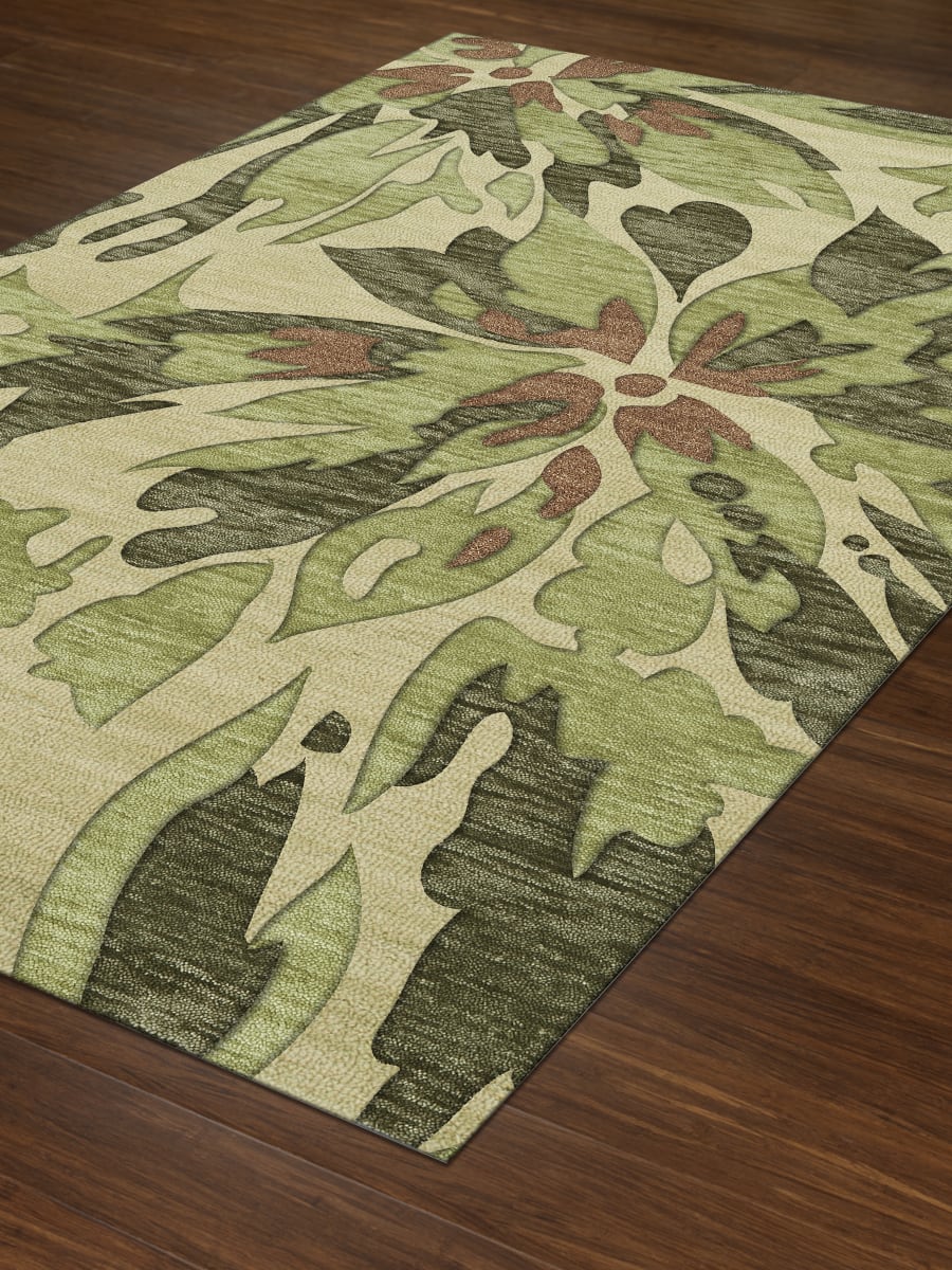 Rugstudio Abbott 8 Green | Rug Studio