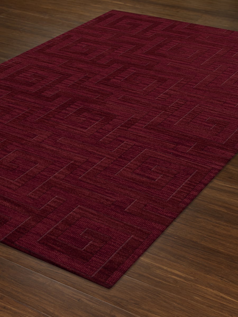 Rugstudio Brynn 13 Burgundy | Rug Studio