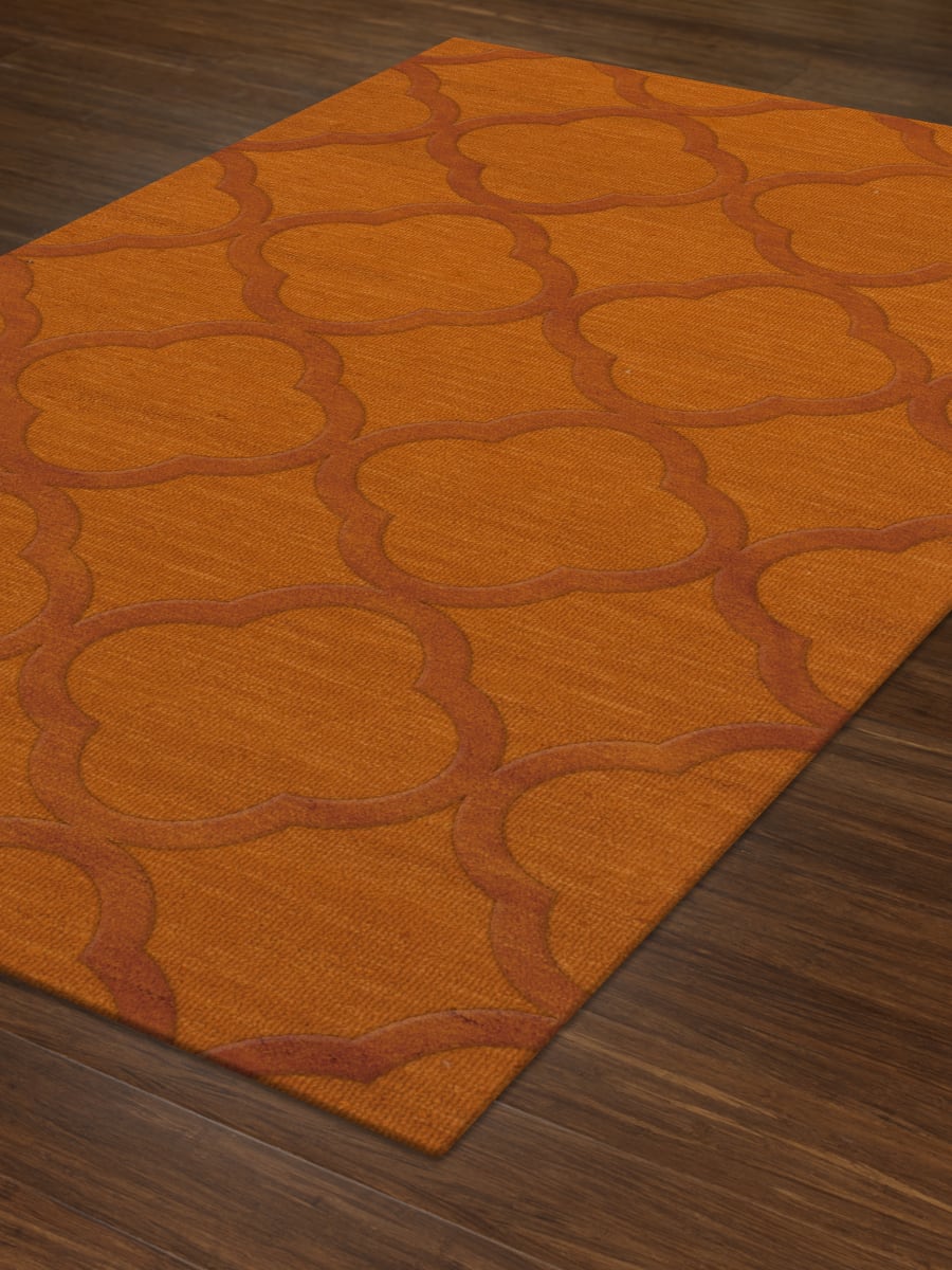 Rugstudio Brynn 8 Pumpkin | Rug Studio