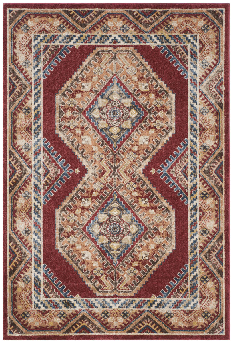 Safavieh Bijar Bij647r Red - Rust | Rug Studio