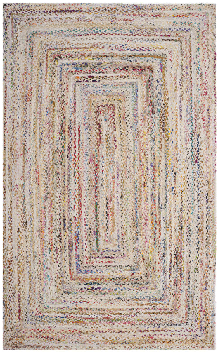 Safavieh Braided Brd210b Ivory - Multi | Rug Studio