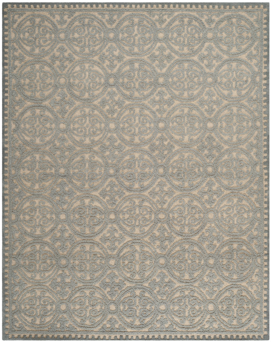 Safavieh Cambridge Cam236a Dusty Blue - Cement | Rug Studio
