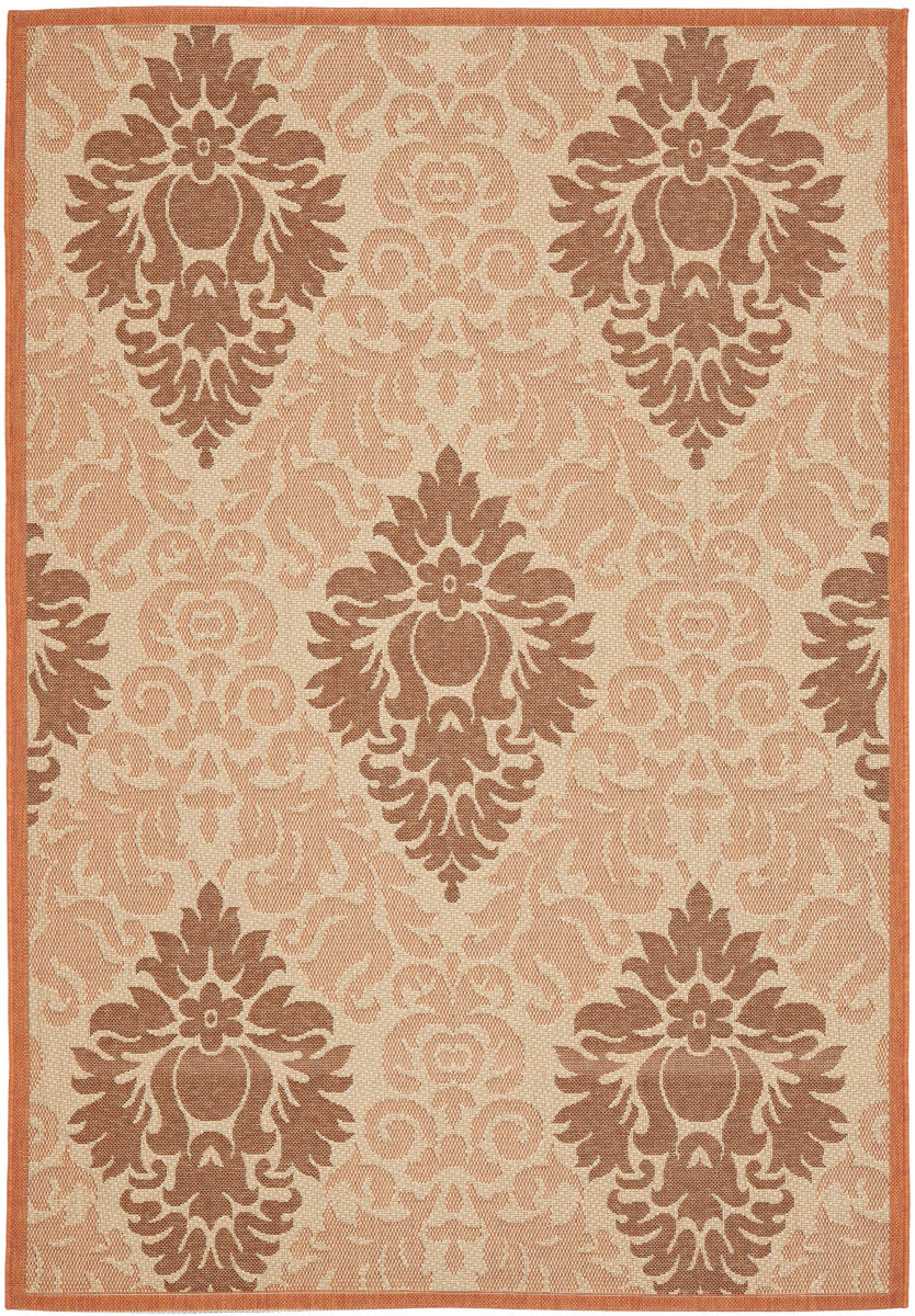 Safavieh Courtyard CY7133-11A7 Cream - Terracotta Clearance | Rug Studio