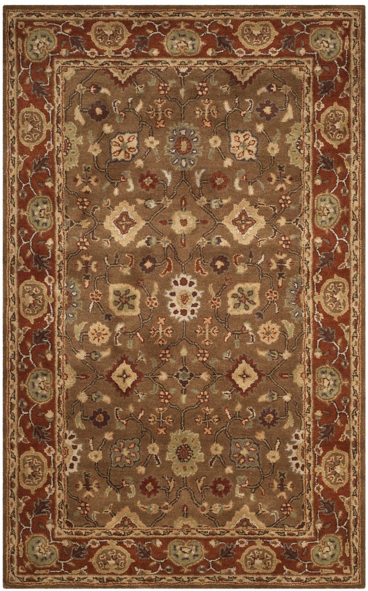 Safavieh Heritage HG952A Moss - Rust | Rug Studio