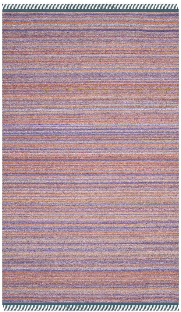Kilim KLM108D Purple - Rust | Rug Studio