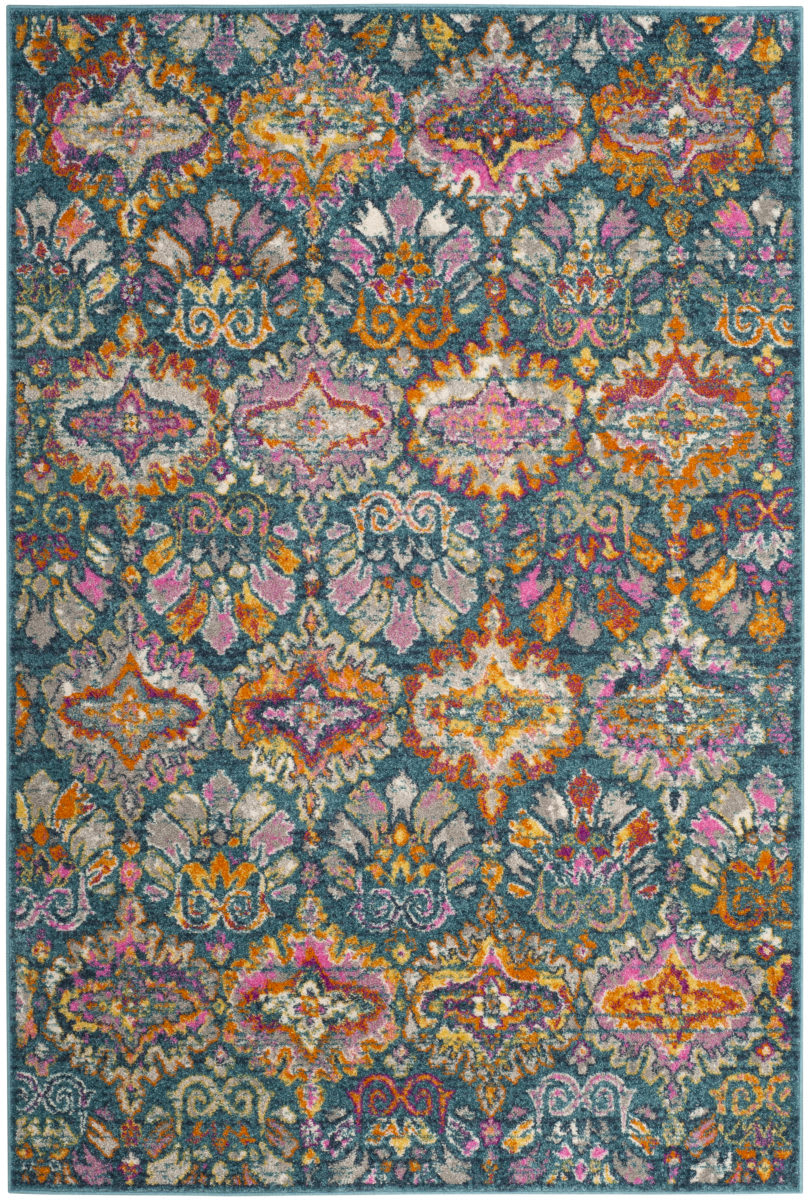 Safavieh Madison Mad144a Blue - Orange | Rug Studio