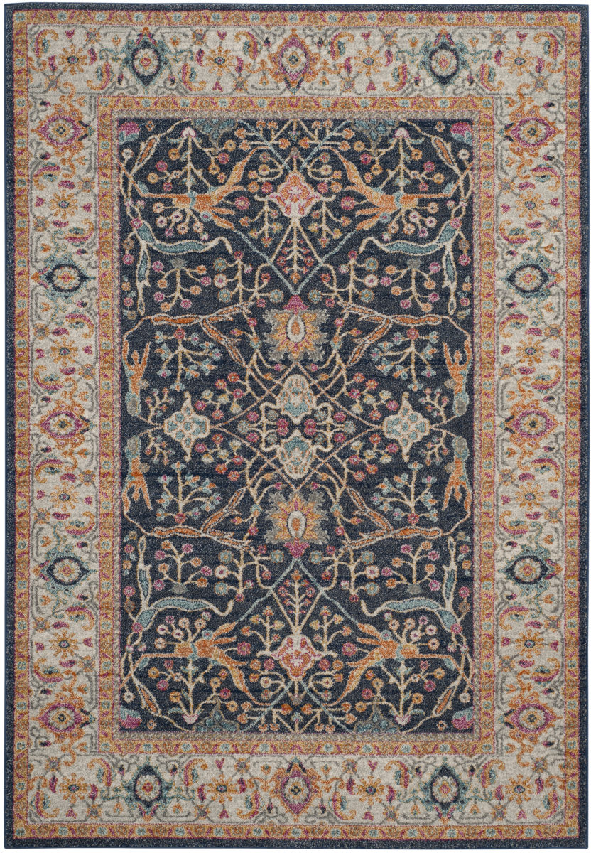 Safavieh Madison Mad612d Navy - Creme | Rug Studio