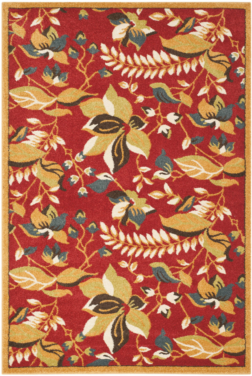 Safavieh Newbury Nwb8705 Red - Gold | Rug Studio