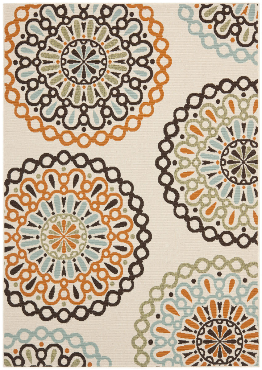 Safavieh Veranda Ver092-715 Cream - Terracotta | Rug Studio