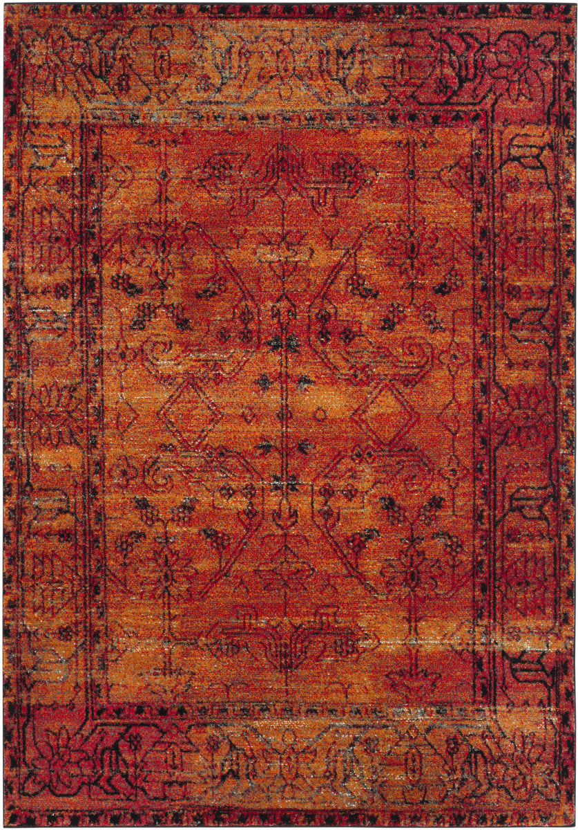 Safavieh Vintage Hamadan VTH216C Orange | Rug Studio