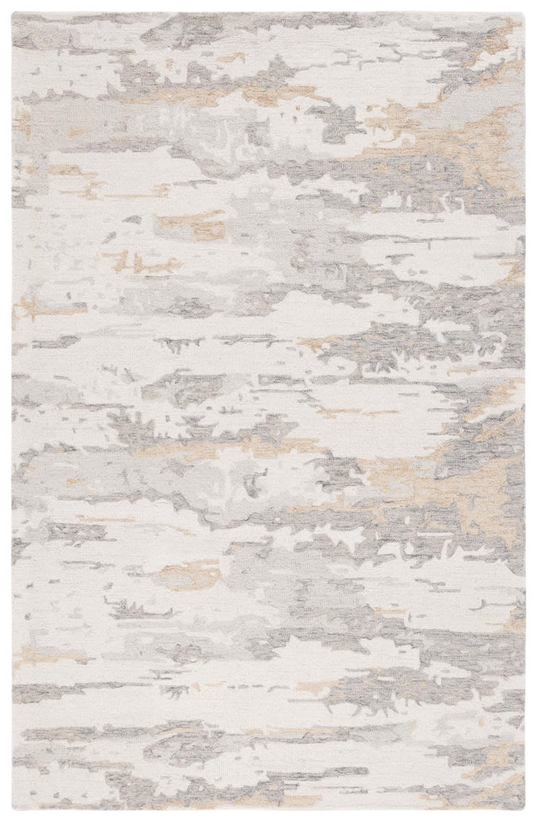 Safavieh Abstract Abt465F Ivory - Grey | Rug Studio