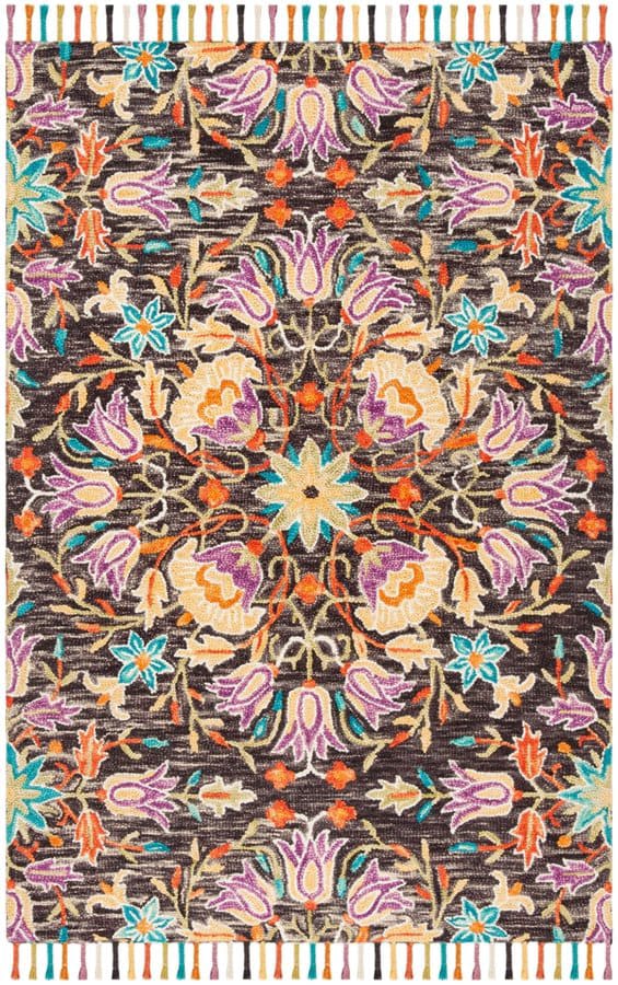 Safavieh Aspen Apn115z Black - Purple | Rug Studio