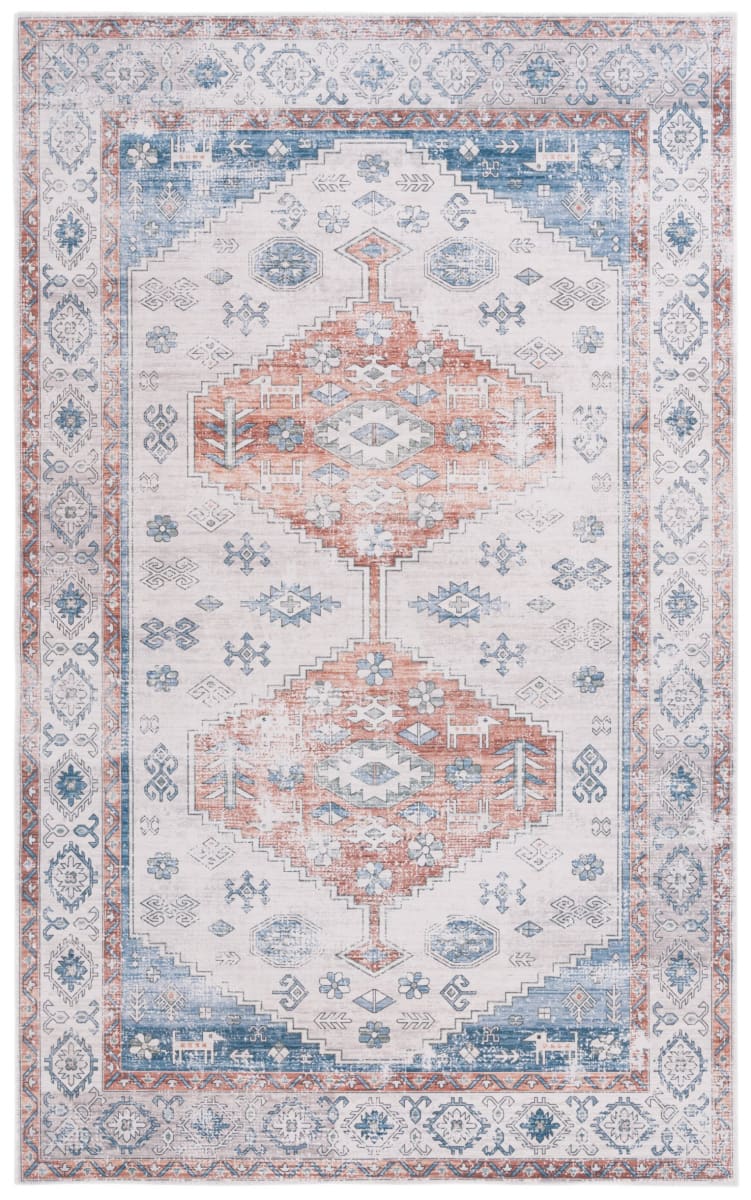 Safavieh Arizona ARZ132P Rust - Beige | Rug Studio