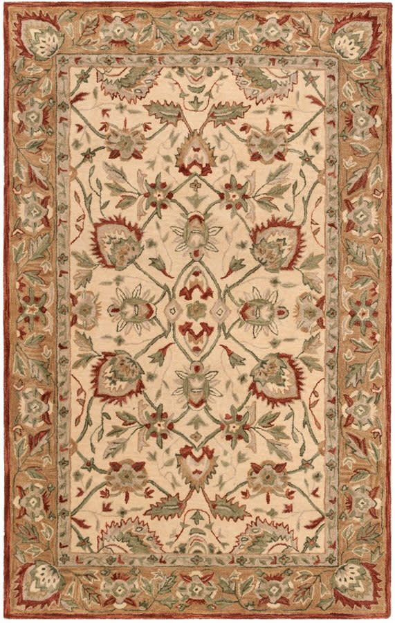 Safavieh Antiquity At65p Rust - Ivory | Rug Studio