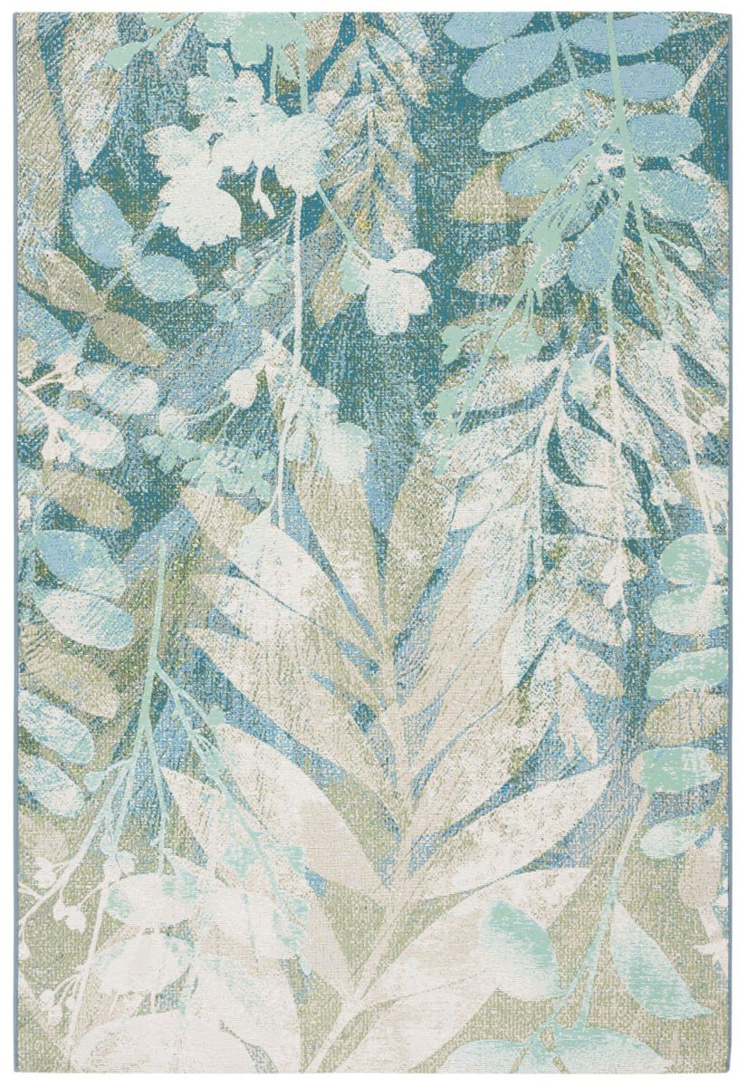Safavieh Barbados Bar541K Blue Green - Ivory | Rug Studio