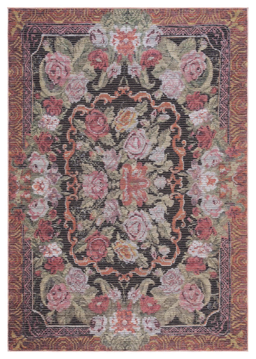 Safavieh Besarabian Bes220Y Black - Sage Rust | Rug Studio