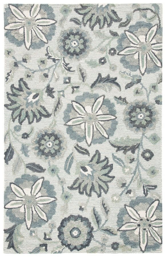 Safavieh Blossom Blm175a Ivory - Blue | Rug Studio