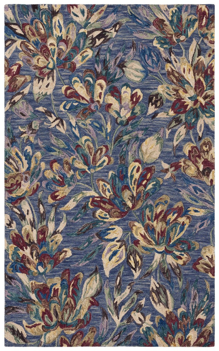 Safavieh Blossom Blm462U Blue - Violet | Rug Studio