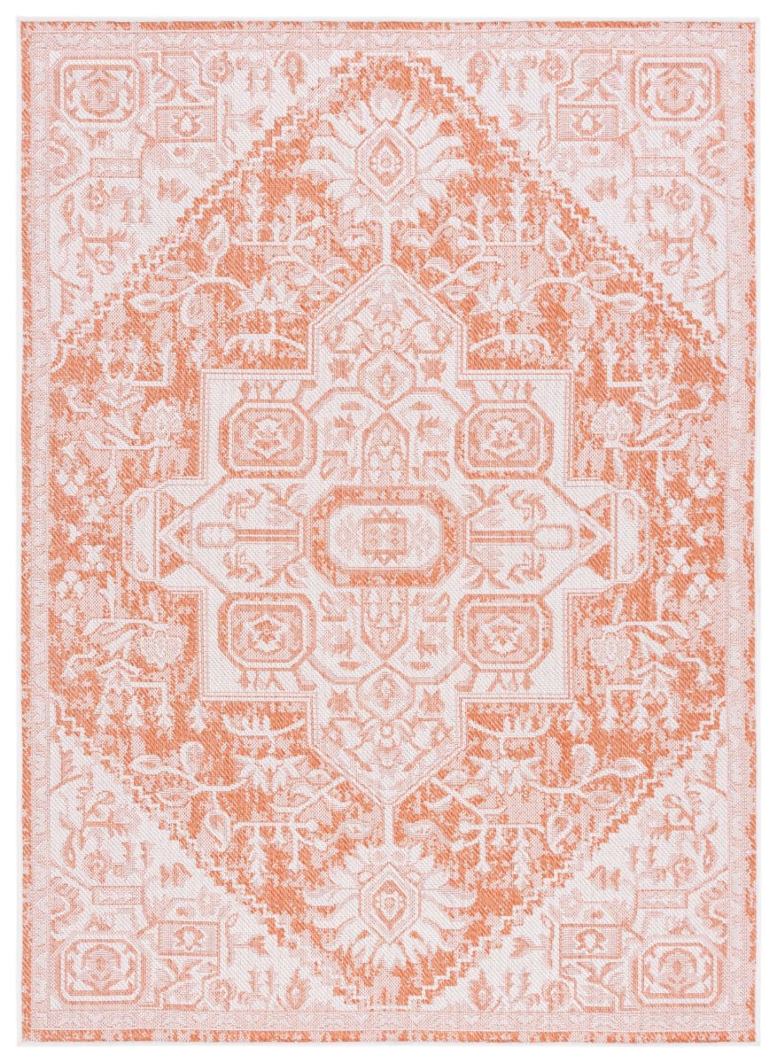 Safavieh Bermuda BMU841P Rust - Ivory | Rug Studio