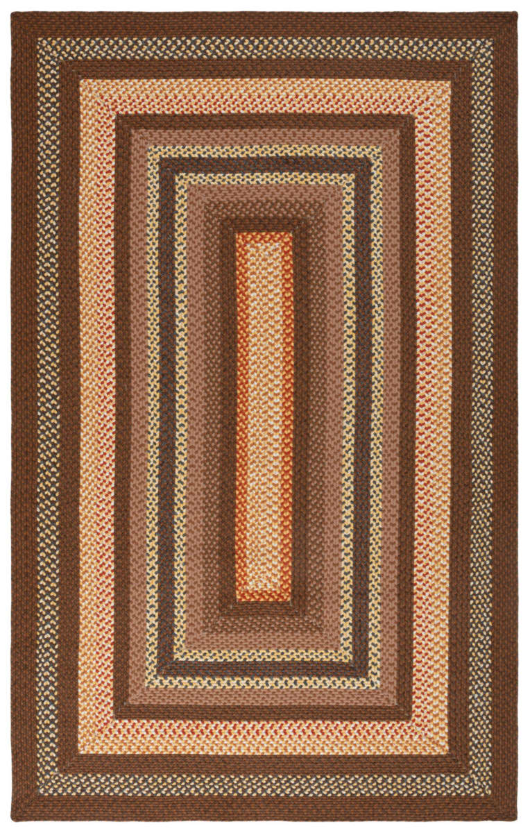 Safavieh Braided BRD313T Brown - Light Brown | Rug Studio