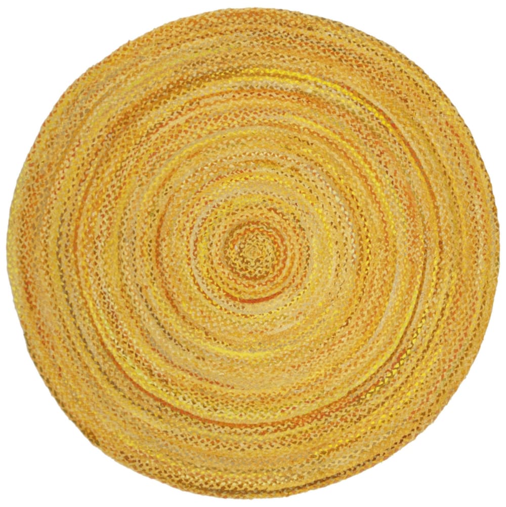 Safavieh Braided Brd452D Gold | Rug Studio
